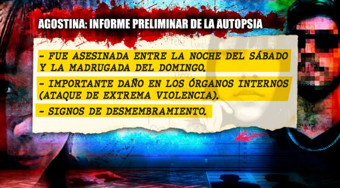 Revelaron el informe preliminar de la autopsia a Agostina Vega en ...