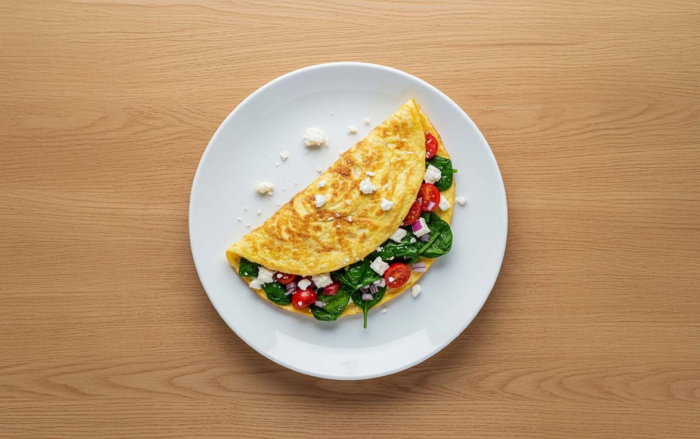 Receta de omelette griego proteico: una opción fácil, nutritiva y llena ...