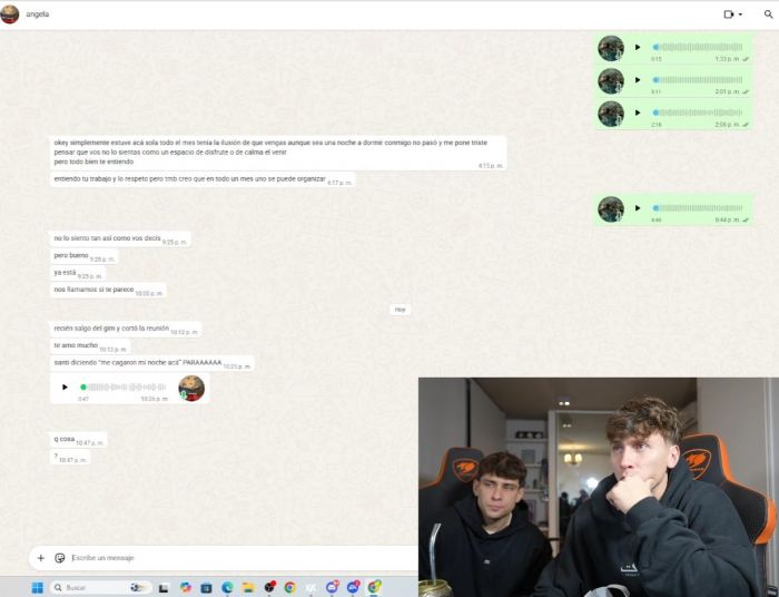 Marcos Giles filtró chats por equivocación y mostró el duro reproche ...